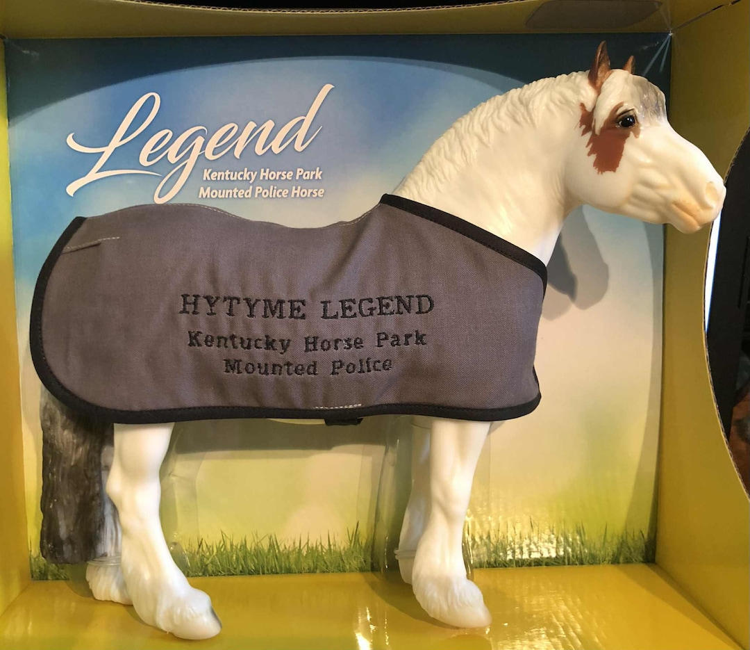 HYTYME LEGEND With Custom Embroidered Blanket Breyer Horse Original ...