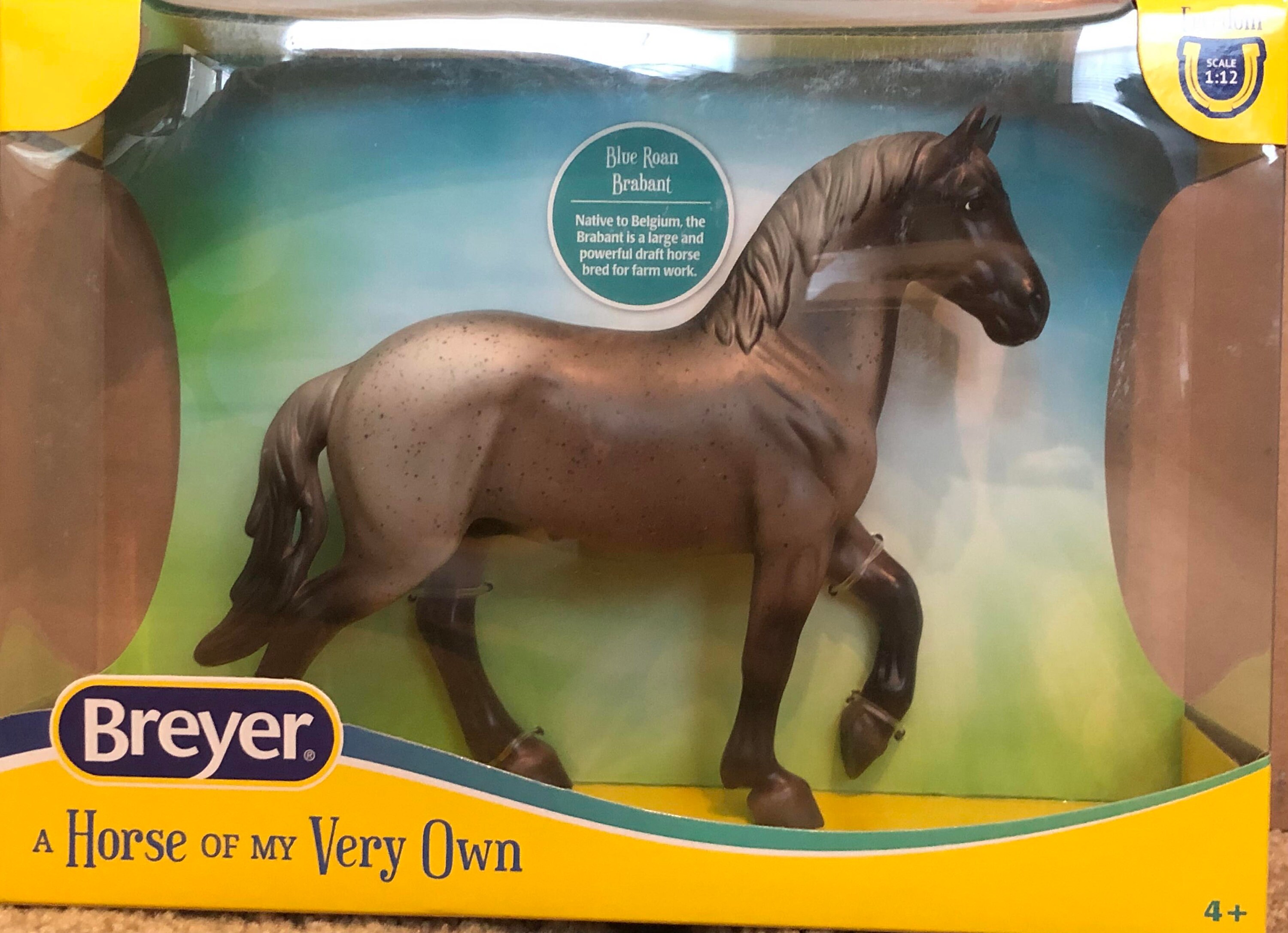 Blue Roan Draft Horses