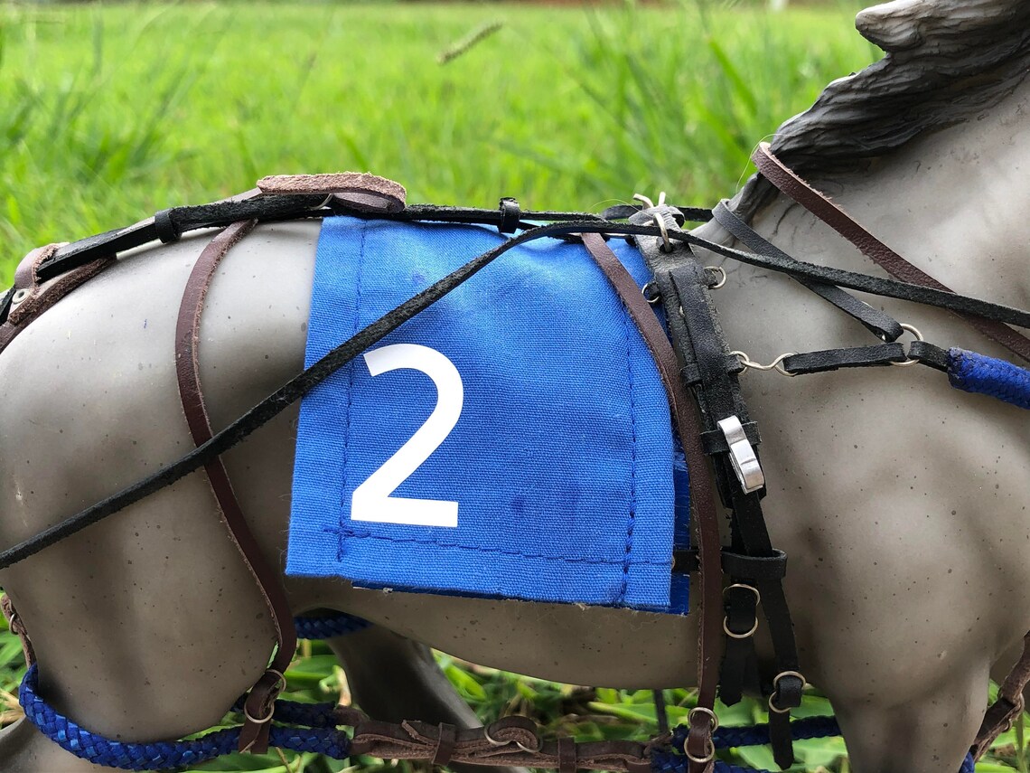2 2 Number Two Standardbred Race Cloth Back Number for Breyer and Peter ...