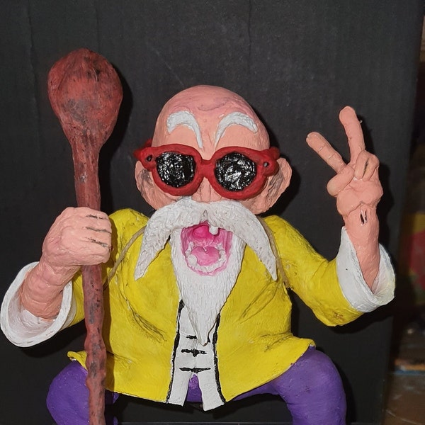 Dragon Ball Master Roshi Figure - Etsy