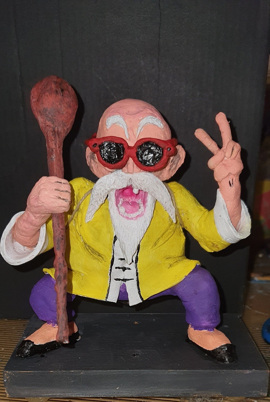 Dragon Ball Z Master Roshi Kame-sennin turtle Goblin Anime Action ...