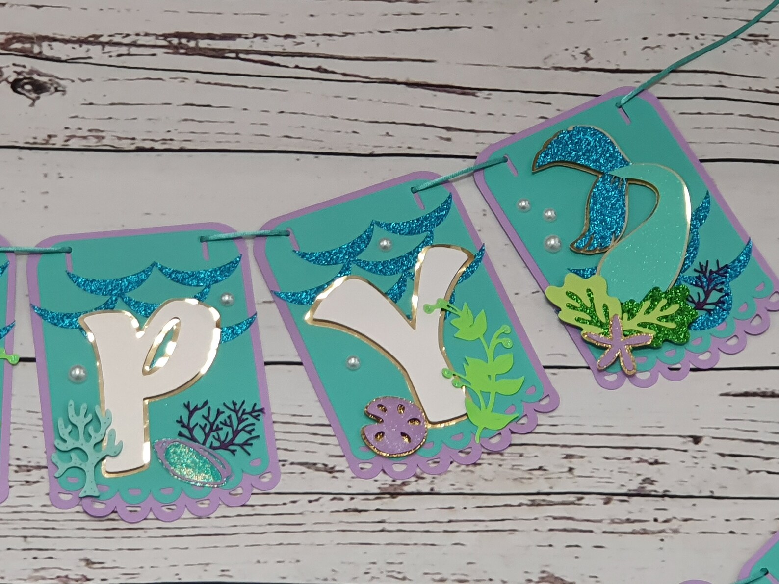 Little Mermaid Banner Baby Mermaid Banner Baby Mermaid Theme - Etsy