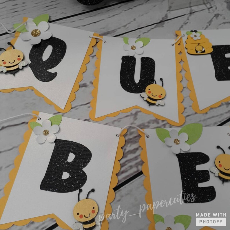 Queen Bee Birthday High Chair Banner Queen Bee Banner Queen | Etsy