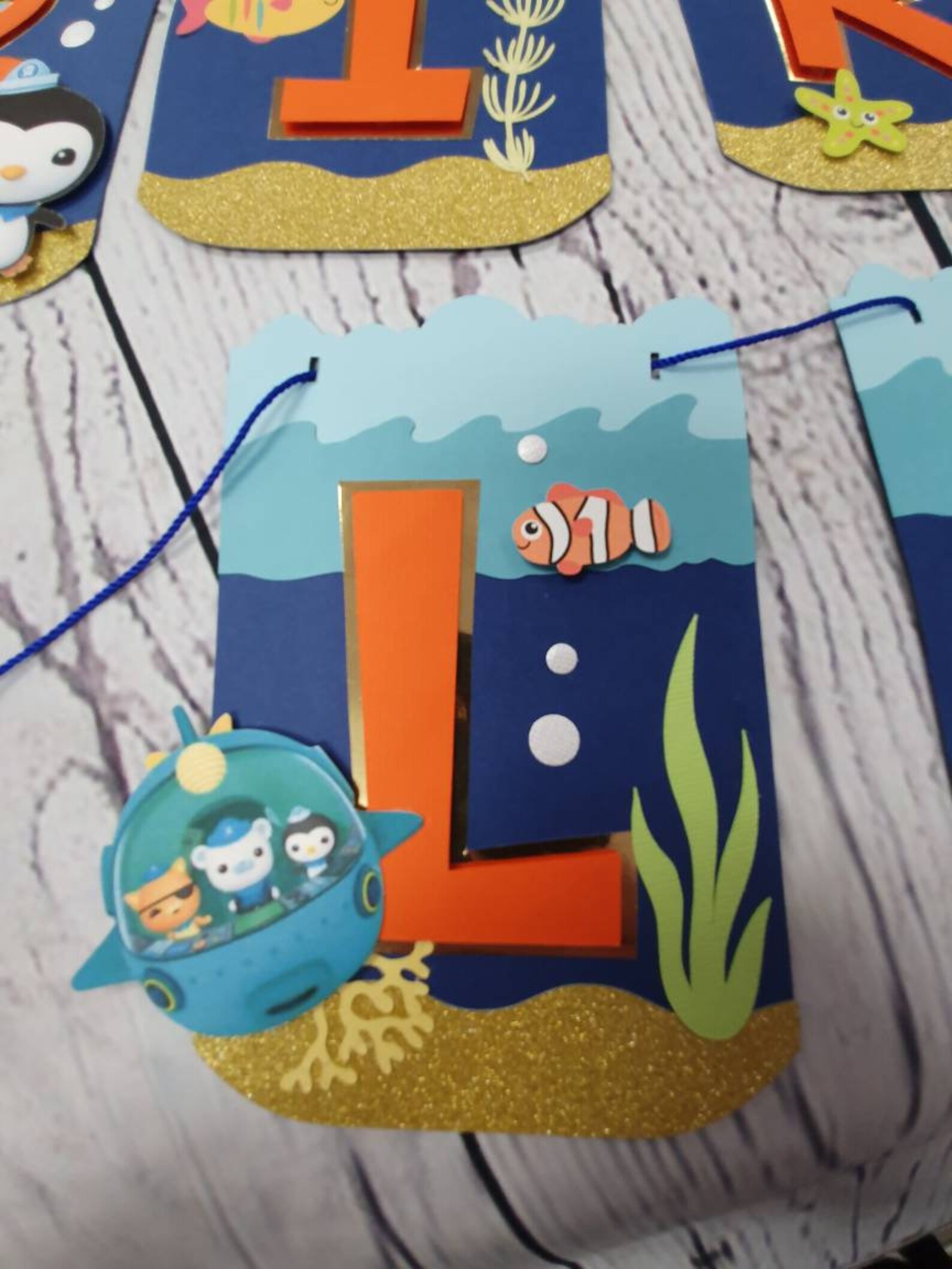 The Octonauts Happy Birthday Banner Octonoauts Banner - Etsy Canada