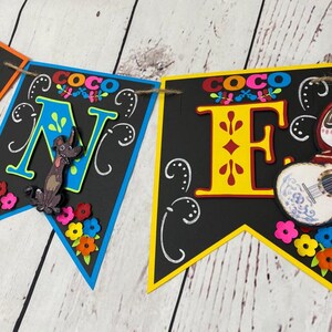 Coco Boy Theme One High Chair Banner, Fiesta Mexicana One High Chair ...