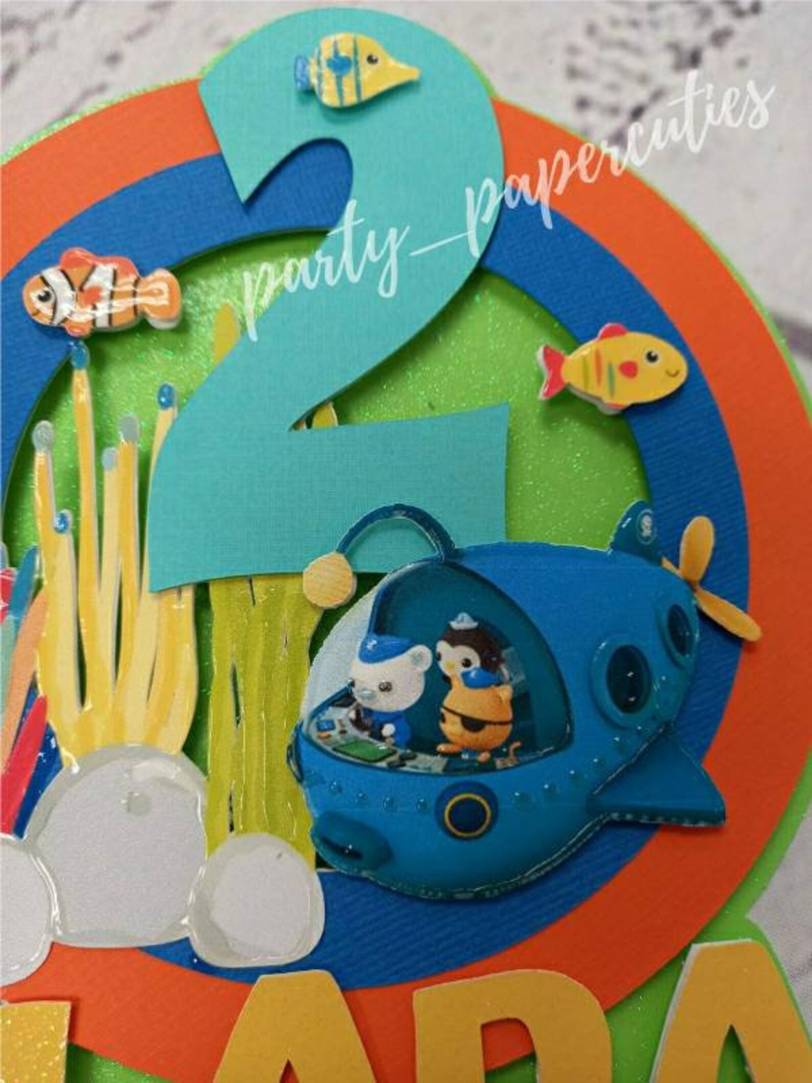 Octonauts Birthday Cake Topper, Octonauts Theme Party, Octonauts Cake ...