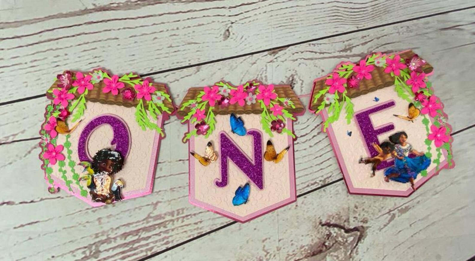 ENCANTO High Chair Banner, Encanto One Banner, Encanto Two Banner - Etsy