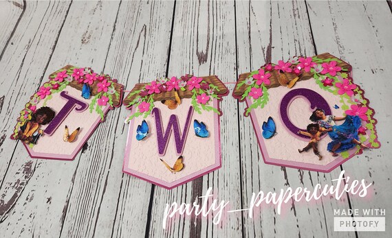 ENCANTO High Chair Banner Encanto One Banner Encanto Two - Etsy