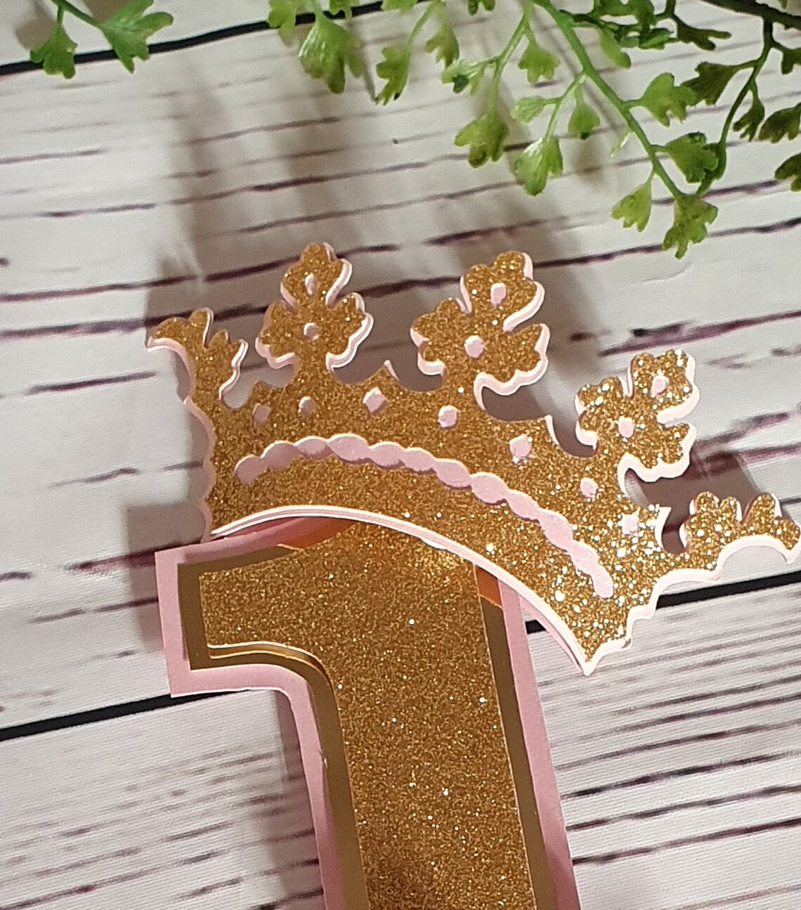 Number One Princess Cake Topper | Etsy
