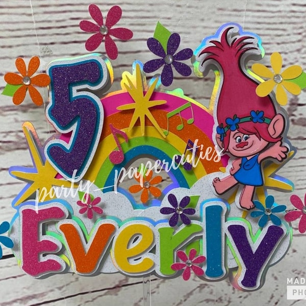 Troll Wedding Cake Topper - Etsy