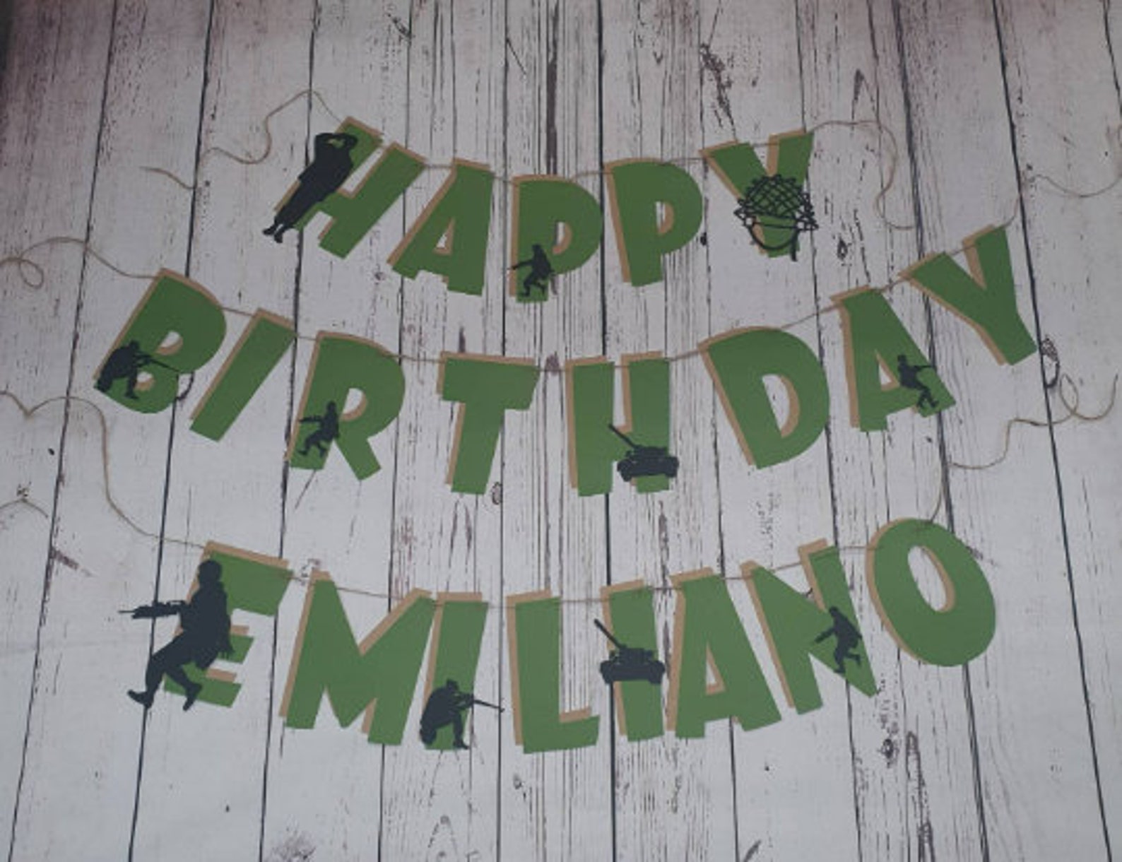 Topper de pastel de fiesta temática militar topper de pastel - Etsy España