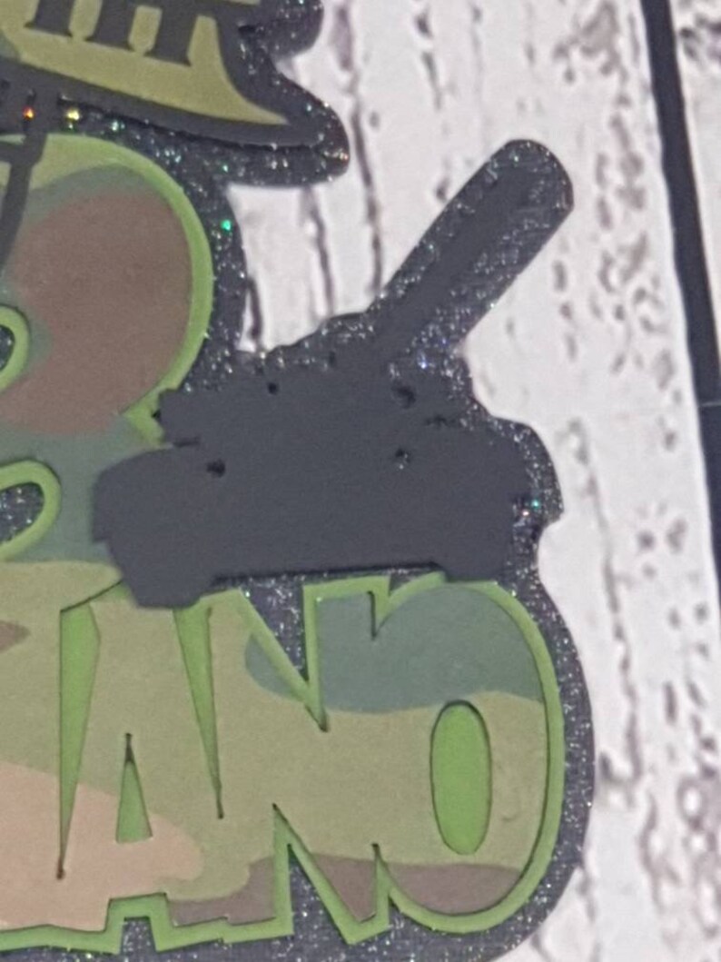 Topper de pastel de fiesta temática militar topper de pastel - Etsy España