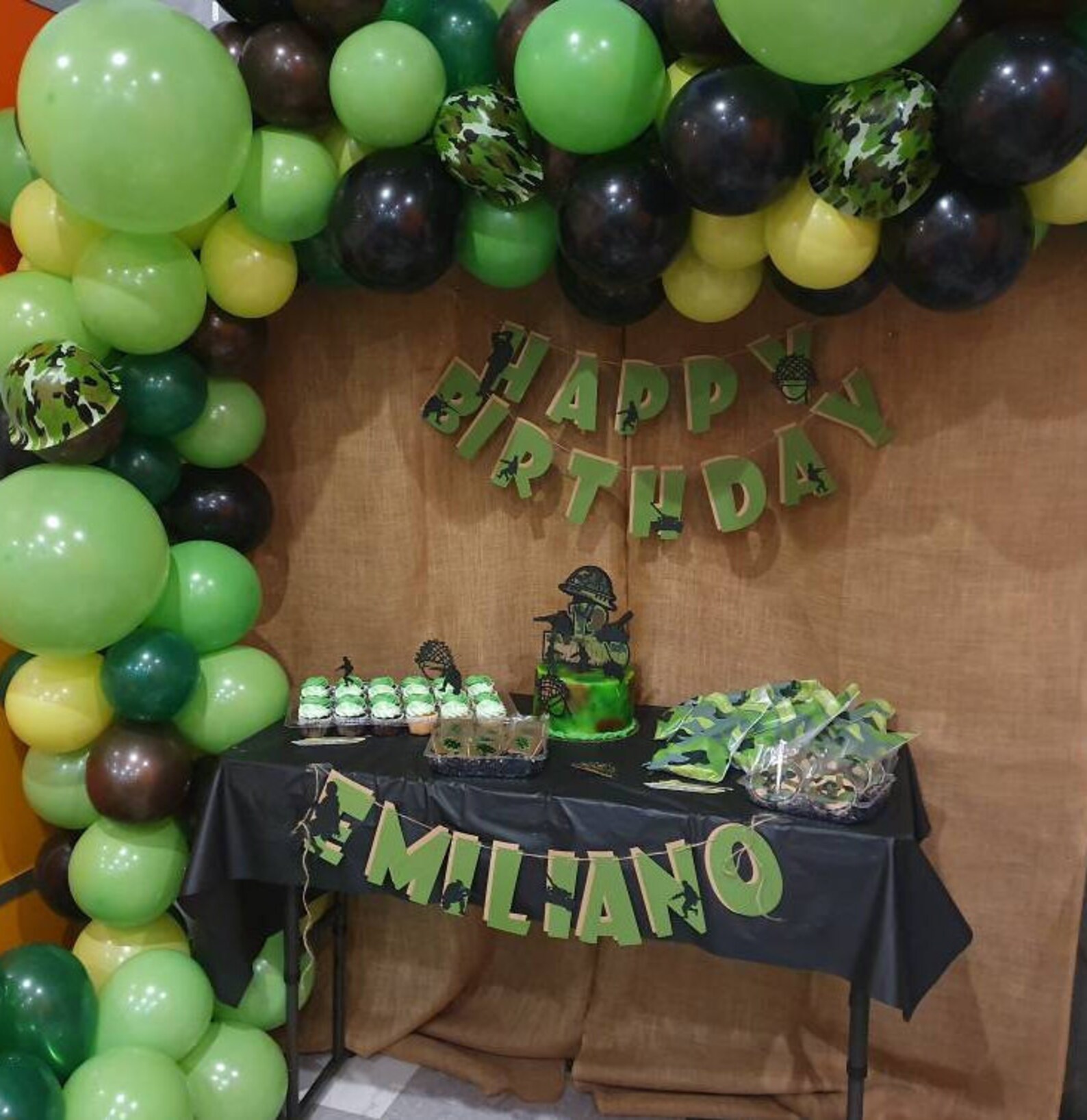 Military Happy Birthday Banner Soldier Banner Happy Birthday - Etsy