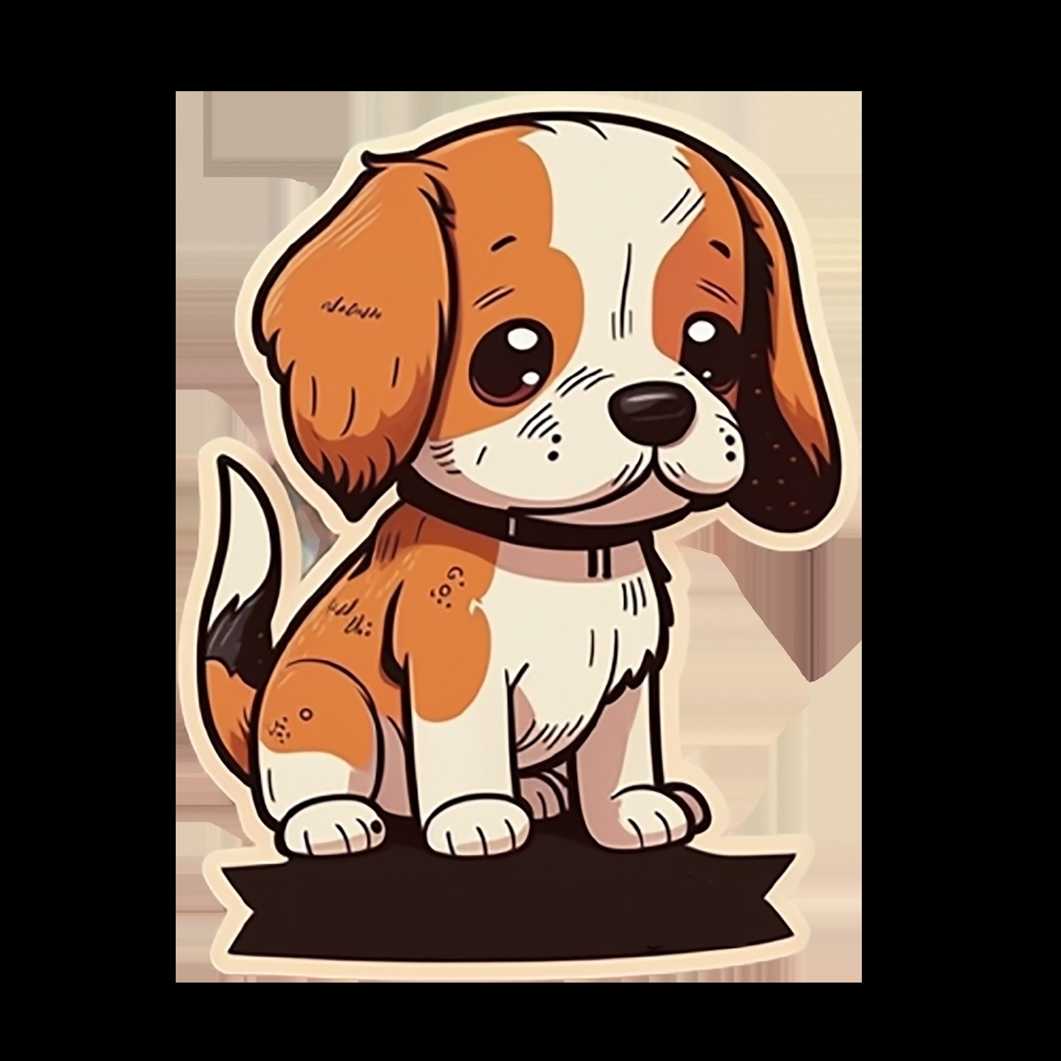 Sticker - Perrito Cariñoso - Etsy