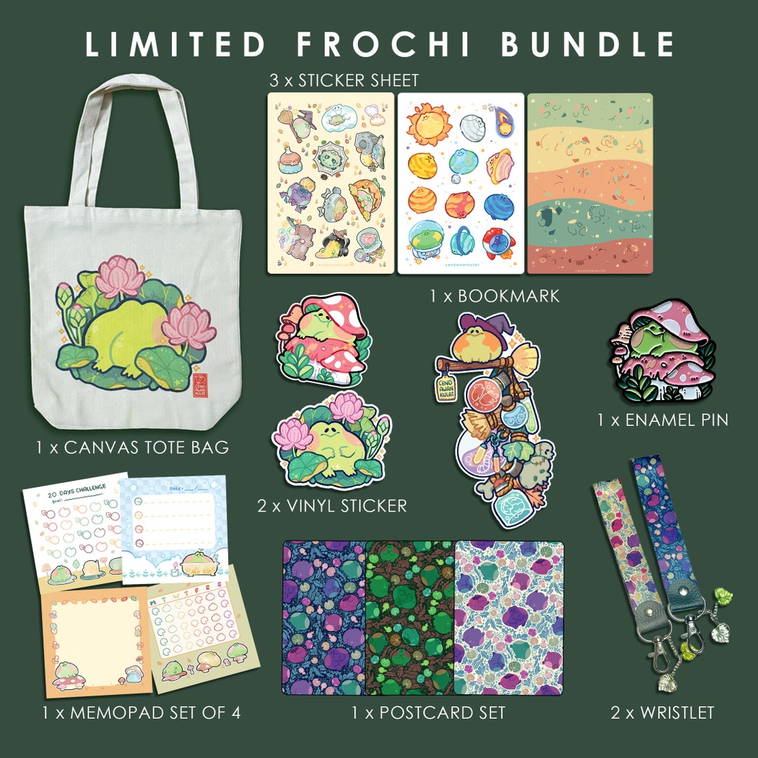 Frog Bundle | Frochi Limited Bundle Set - Etsy