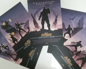 Infinity war poster | Etsy