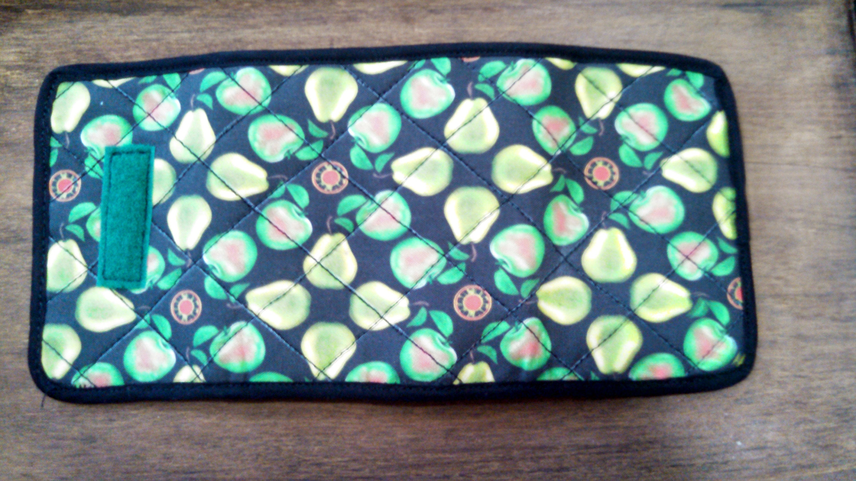 Pears & Apples Custom Quilted Tri-fold Wallet - Etsy