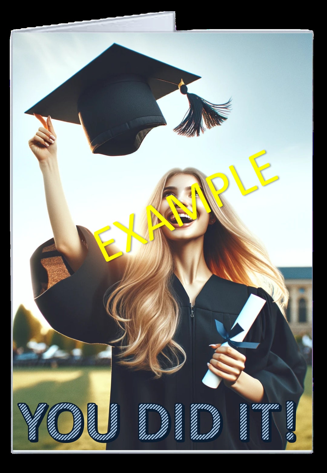 Graduation E-card 2024 Classic Traditional Digital Grad Card, Instant ...