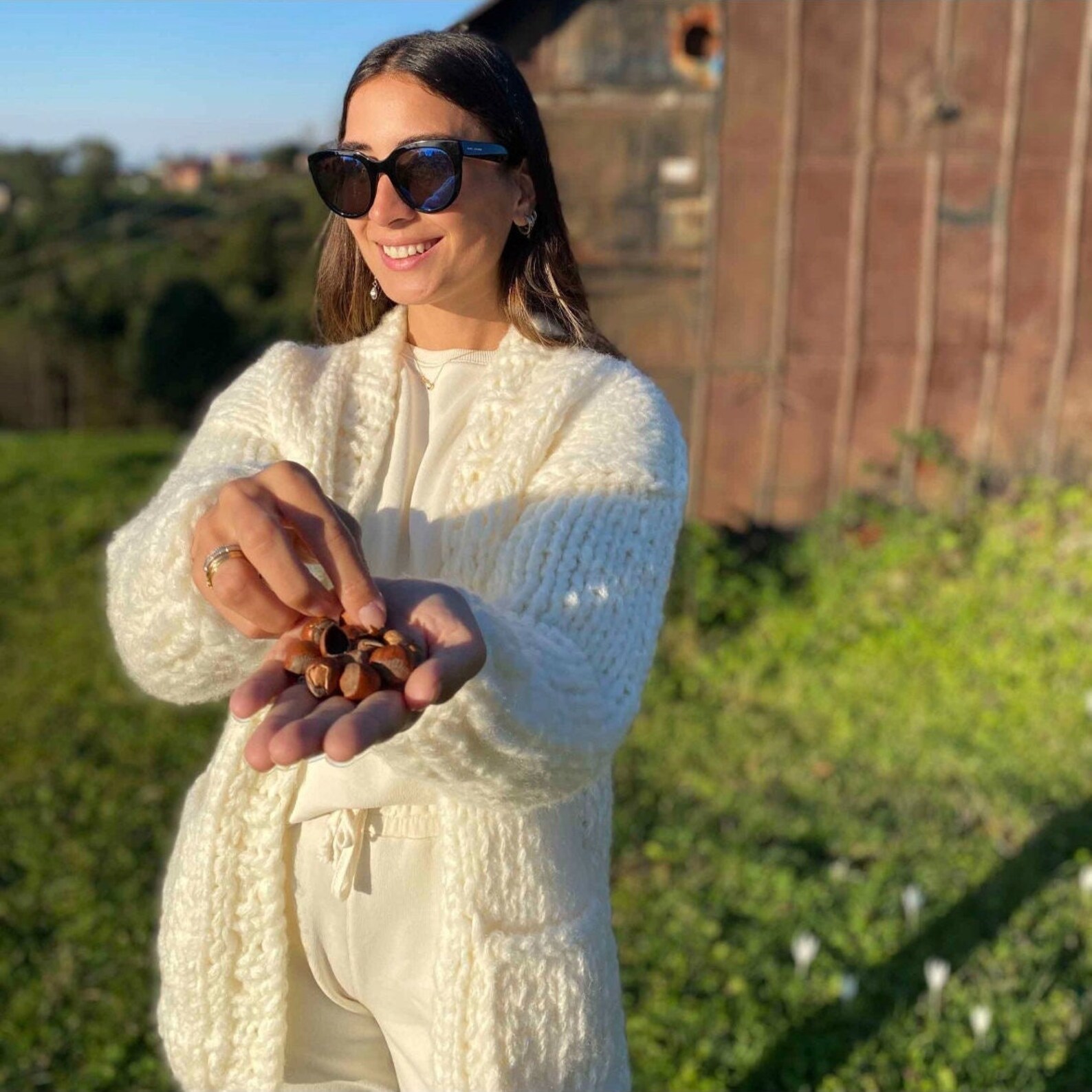 Handknitted Multicolor Cozy Wool Mix Cardigans - Etsy