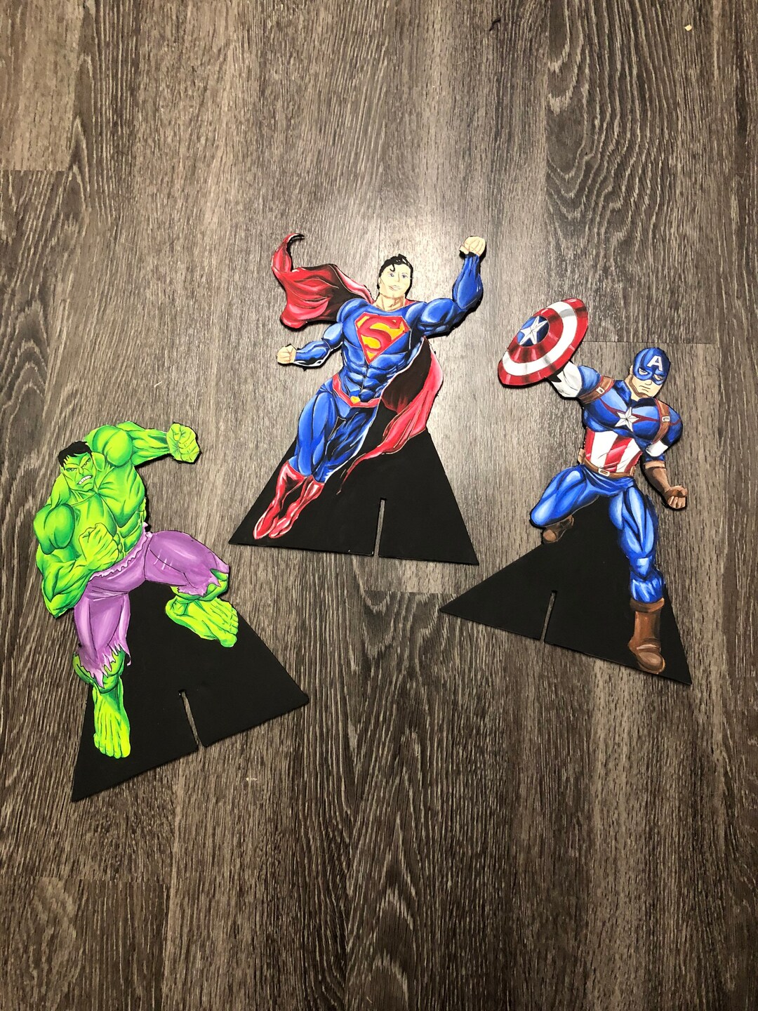 Individual Superhero Standups - Etsy