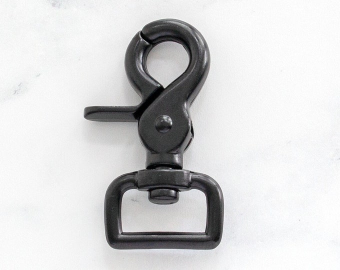 Black Trigger Snap, Swivel Trigger Snap, Snap for Dog Lead, Dog Lead ...