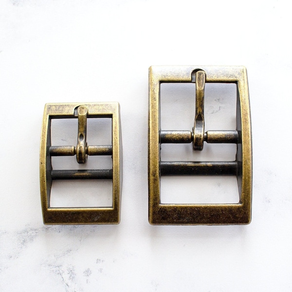 20mm Antique Bronze Buckle - Etsy UK