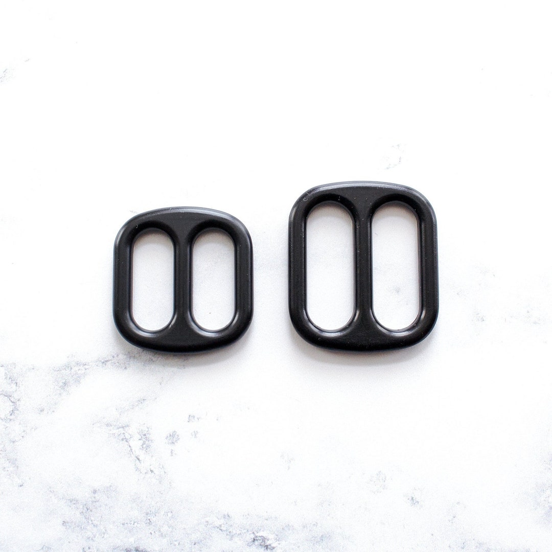 Black Tri Glide, Slider, Adjuster, Rose Gold Hardware, Black Adjuster ...