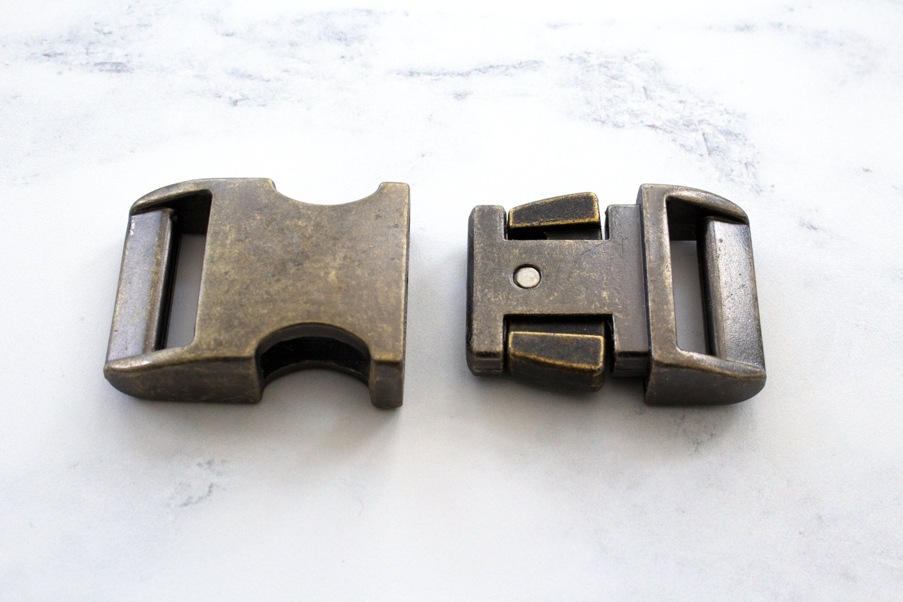 Alu Max Alu Max Buckle Antique Brass Buckle Side Release - Etsy