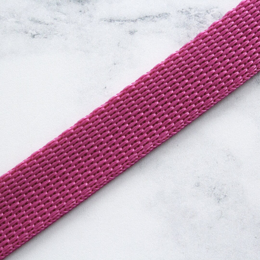 Pink Plain Weave Polypropylene Webbing, Bag Making, Pink Webbing ...