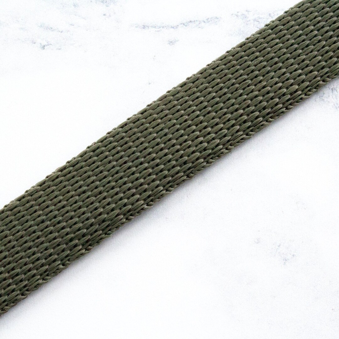 Khaki Webbing, Olive Webbing, Green Webbing, Plain Weave Polypropylene ...