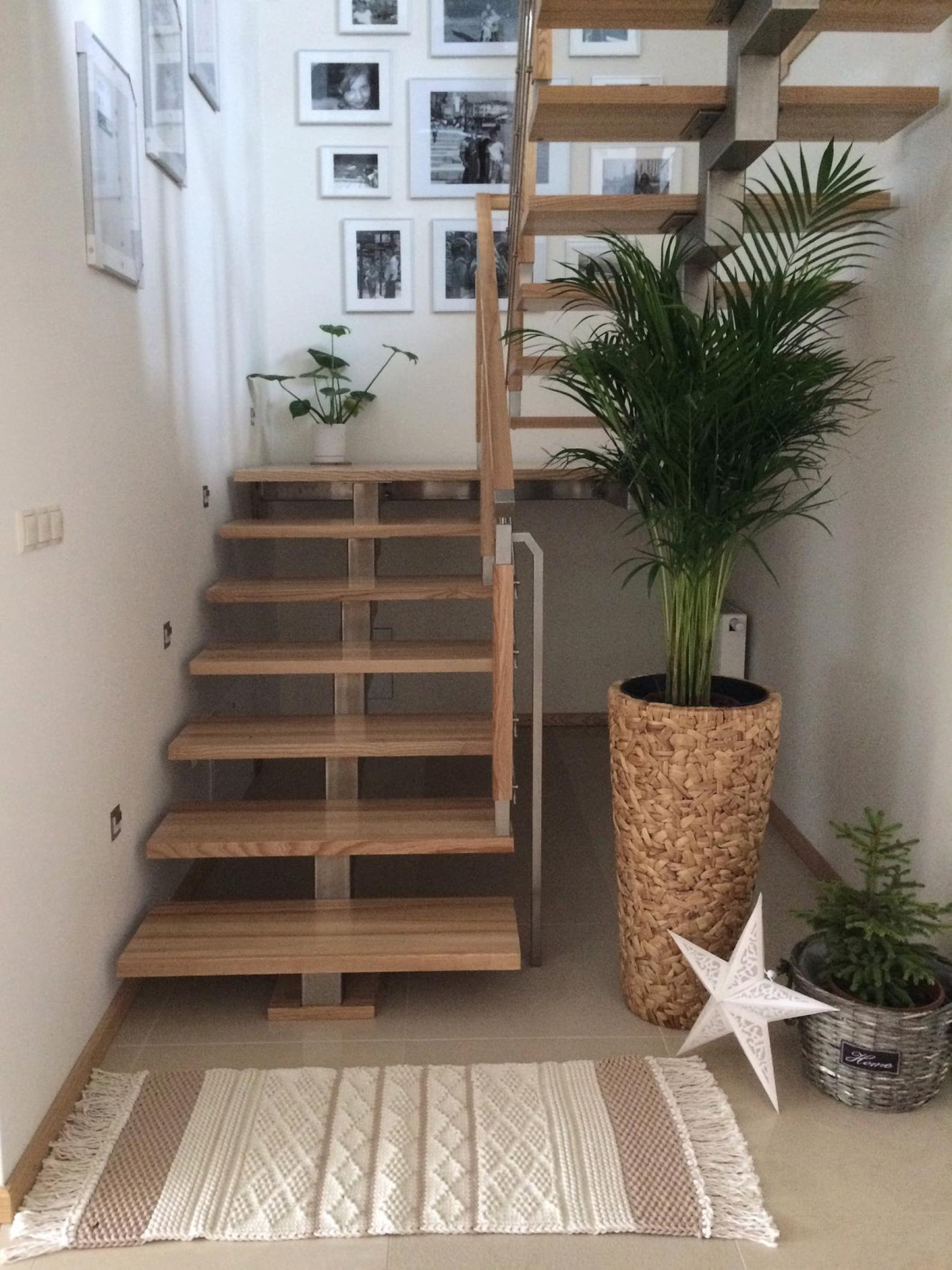 Knitted Boho Rug Boho Home Dimond Boho With Fringe Cotton | Etsy