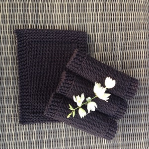 Knit Tablemats, Placemats, Table Mats, Cotton Table Mats, Table Mats ...