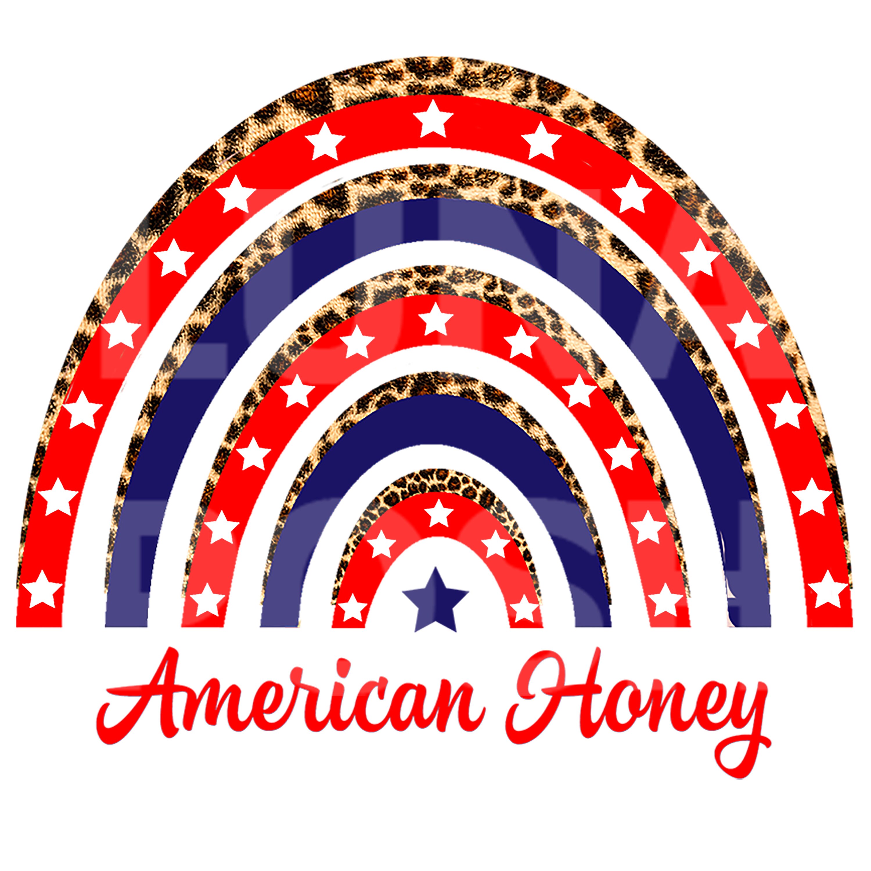 American Rainbow, Fourth of July PNG, America PNG, Leopard Rainbow, USA ...