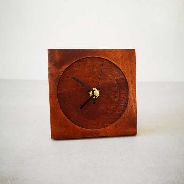 Handmade Wood Clock - Etsy