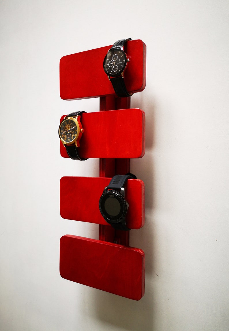 Watch display from wood Wooden decor Home organizer Jewelry | Etsy