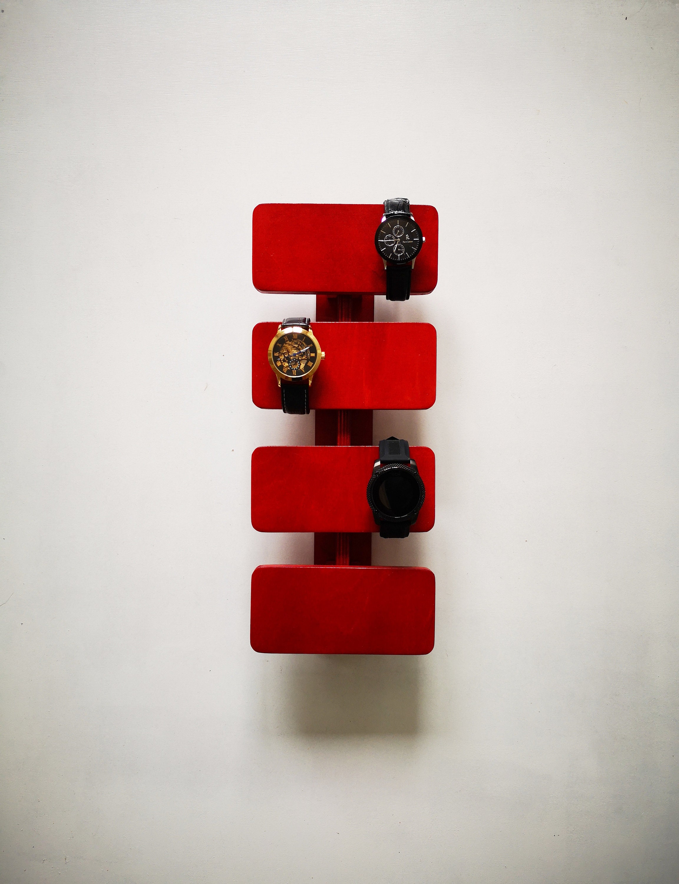 Watch display from wood Wooden decor Home organizer Jewelry | Etsy