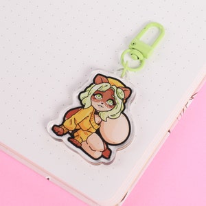 Mimi Chibi Furry Girl 2 Clear Acrylic Double-sided - Etsy