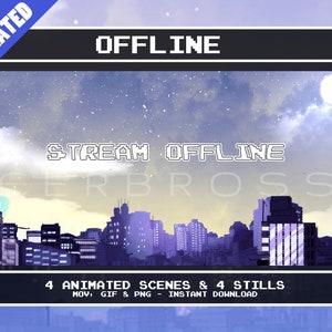 Cyberpunk Gamer Twitch Scenes: Animated Set for Immersive Streams! - Etsy