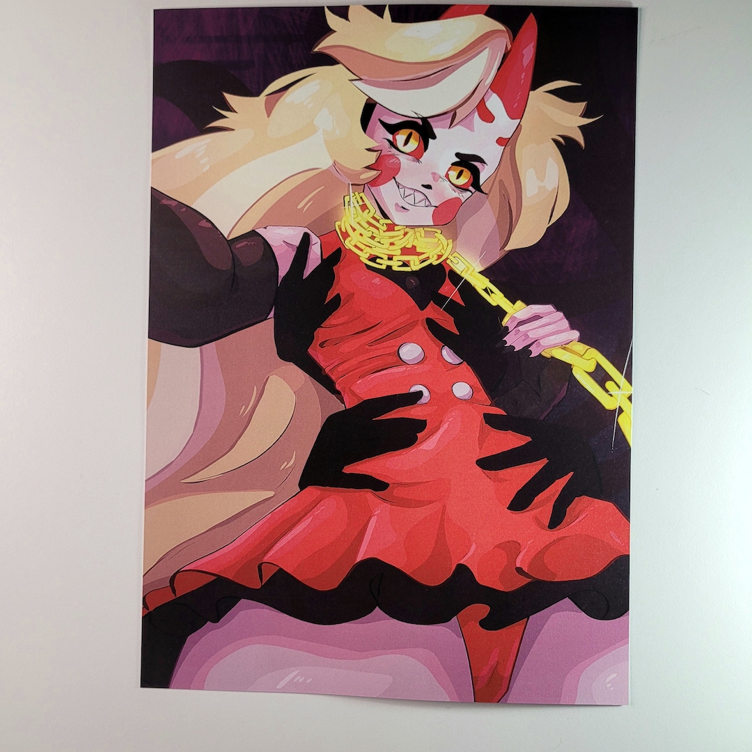 Demon Charlie Hazbin Hotel Art Print - Etsy Canada
