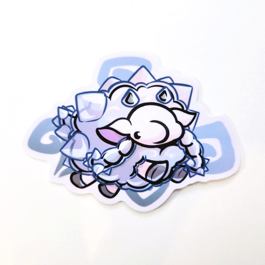 Snooloo Pokefusion Pokemon Fusion Wooloo X Snom Matte & Holographic ...