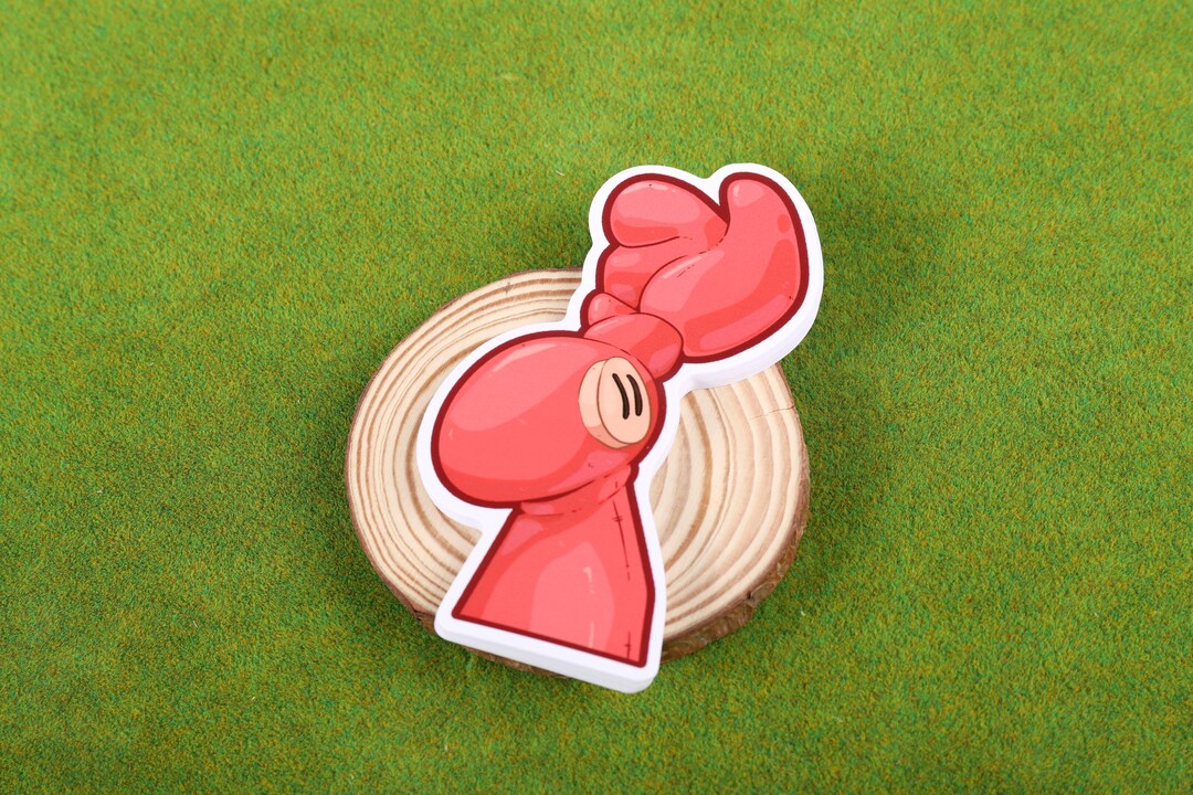Puppet Guy // 10 X 10cm Vinyl Sticker - Etsy