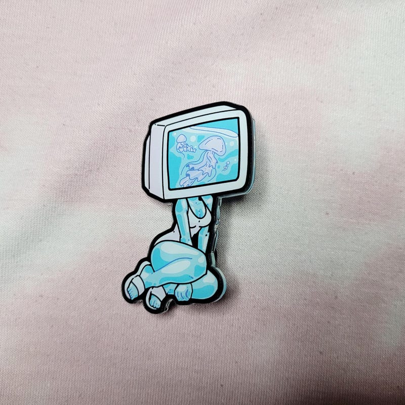 Weirdcore Tv Head - Etsy