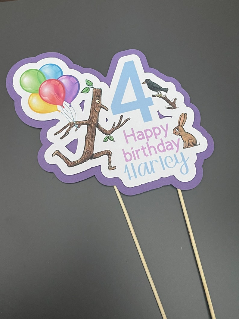 Personalised STICKMAN Cake Topper Birthday Cake Topper - Etsy UK