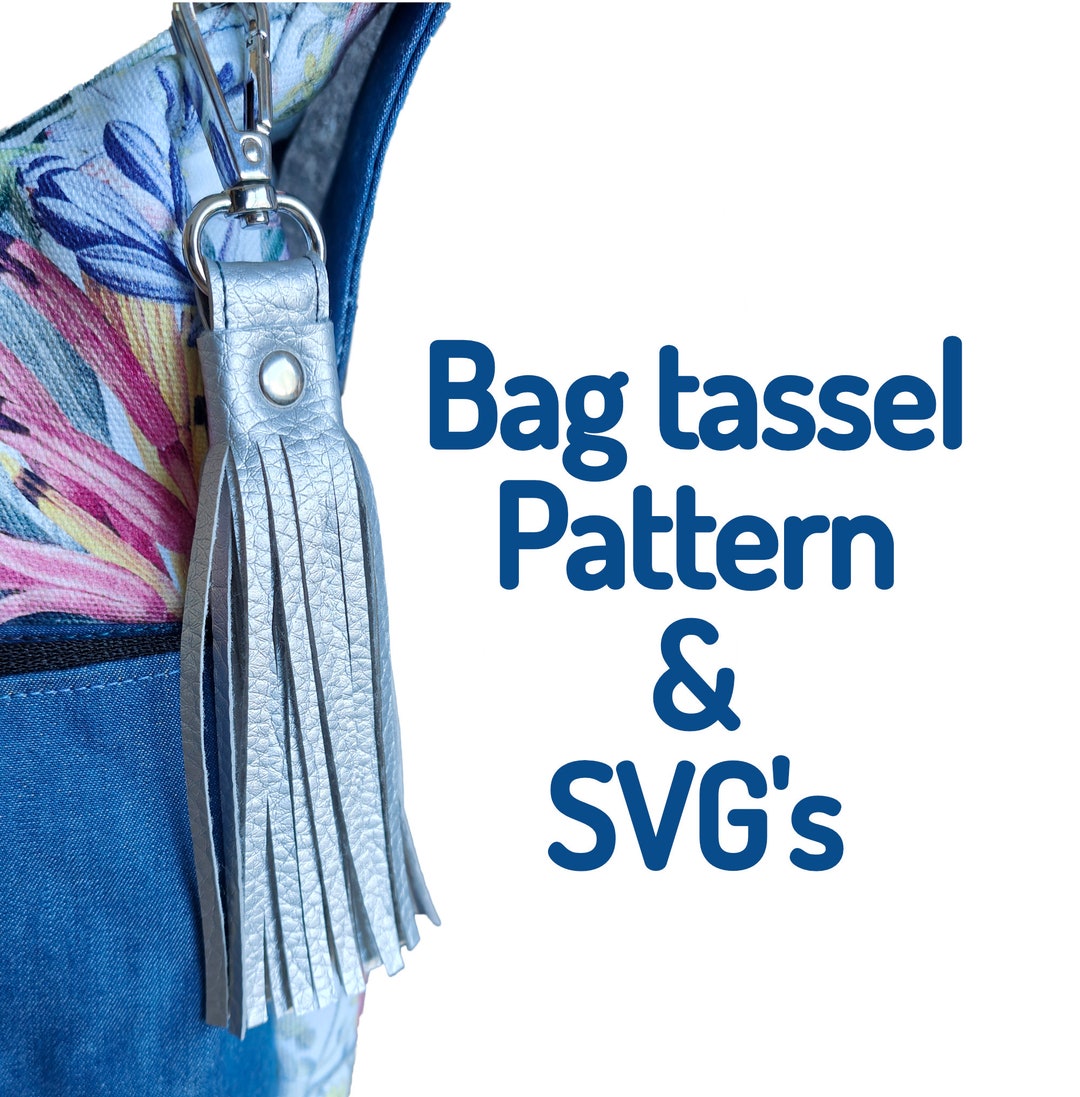 Easy, Quick, Bag Tassels. PDF Pattern, Svgs and Template - Etsy
