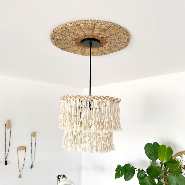 Macrame Chandelier - Etsy