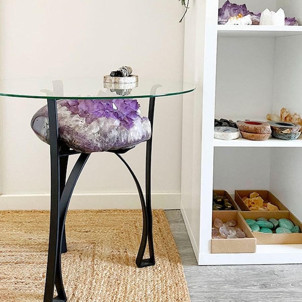 Amethyst Geode Table - Etsy