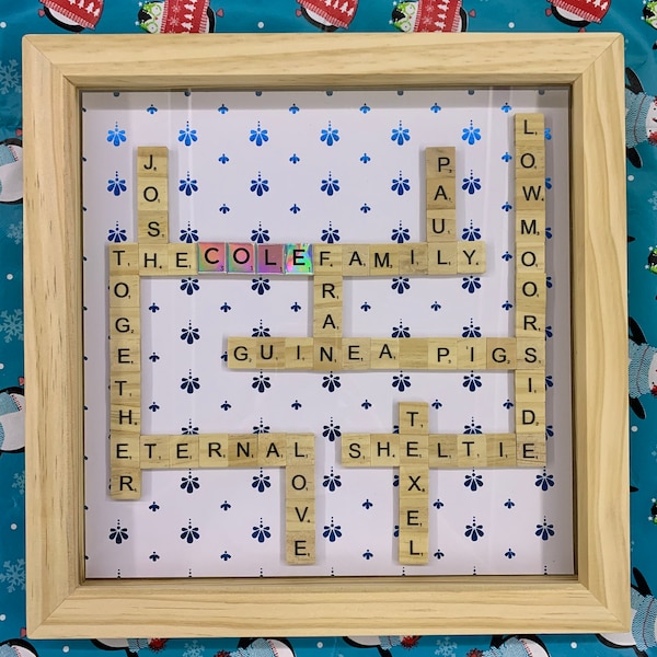 Large Scrabble Tiles - Etsy UK