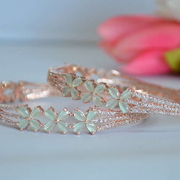 Mint Pink Gold - Etsy