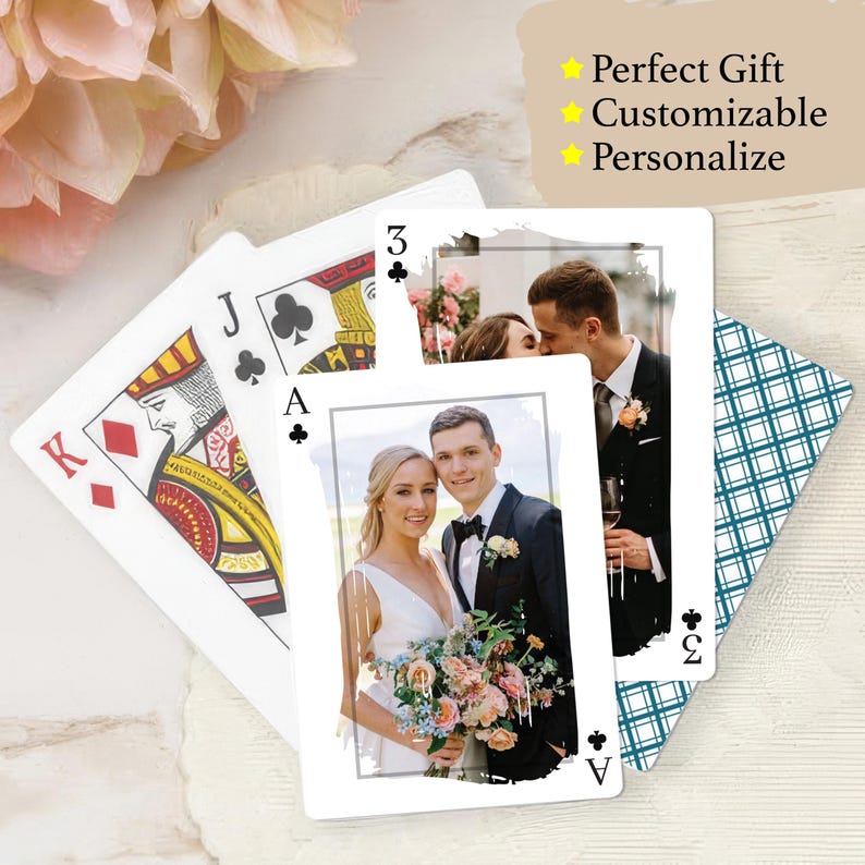 Personalized Card Deck, Custom Photo Playing Cards, Photo Album ...