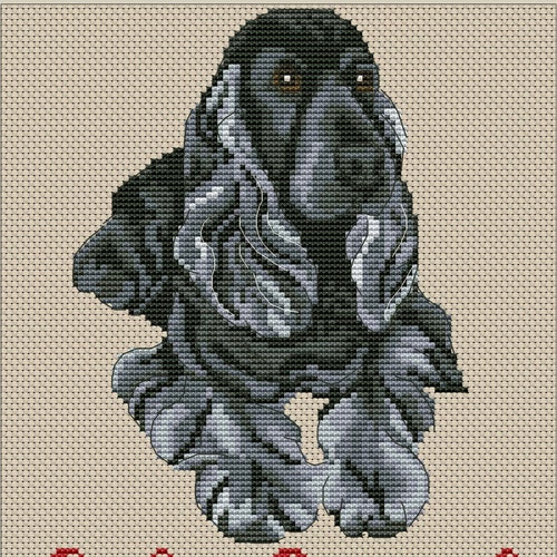 Cocker Spaniel Cross Stitch Pattern - Etsy